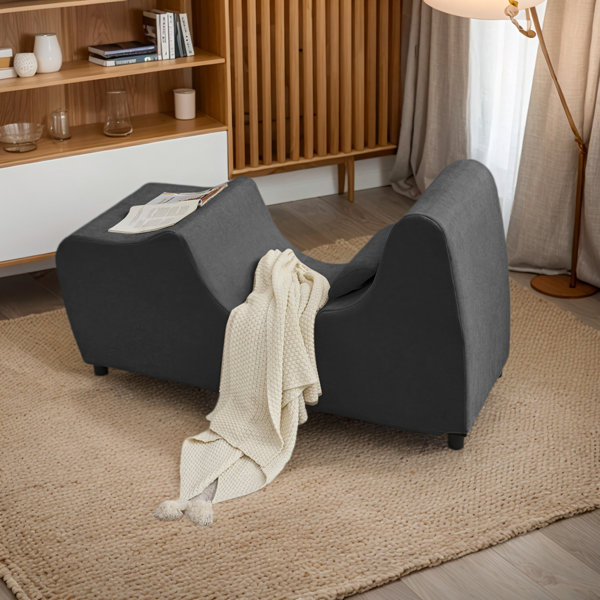 Wrought Studio™ Chaise Lounger For Yoga, Ergonomic Stretching & Relaxation Chair With Lumbar ...